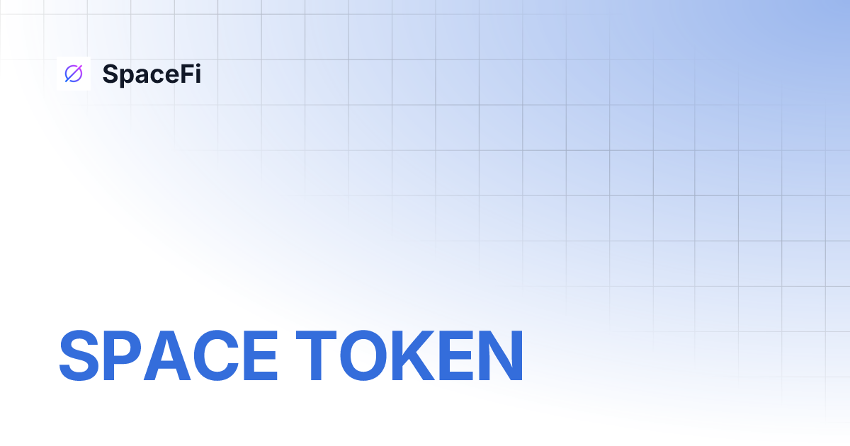 SPACE TOKEN | SpaceFi